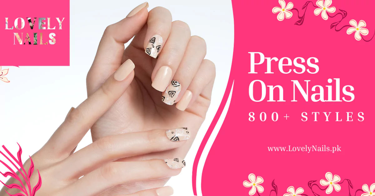 Buy Fake Nails | Press On Nails | French Nails in Pakistan – LovelyNailspk