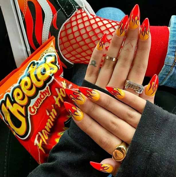 CHEETOS CRUNCHY NAILS – LovelyNailspk